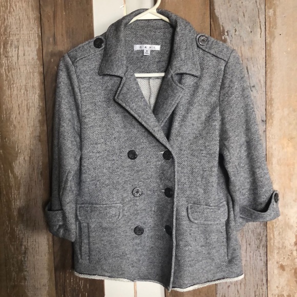 CAbi | Jackets & Coats | Gray Cabi Jacket With Side Pockets Like New ...